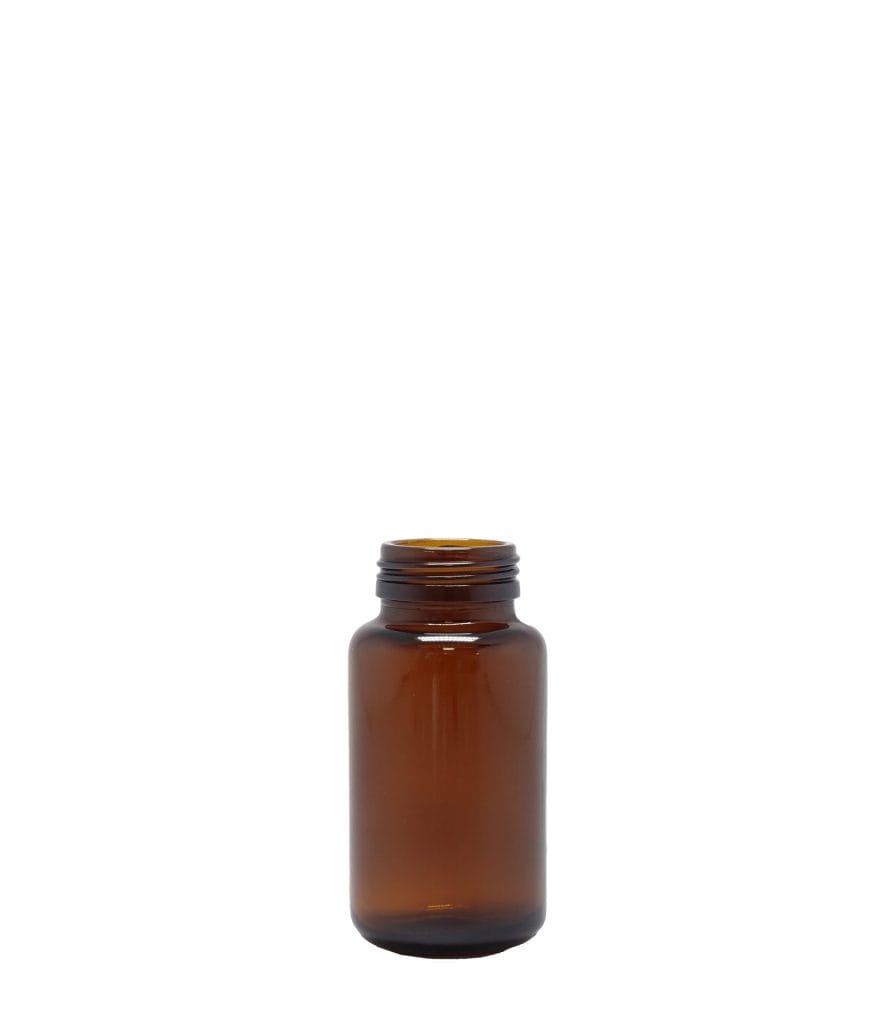 125ml Amber Glass Tablet Jar (70 Pack) – Bonpak
