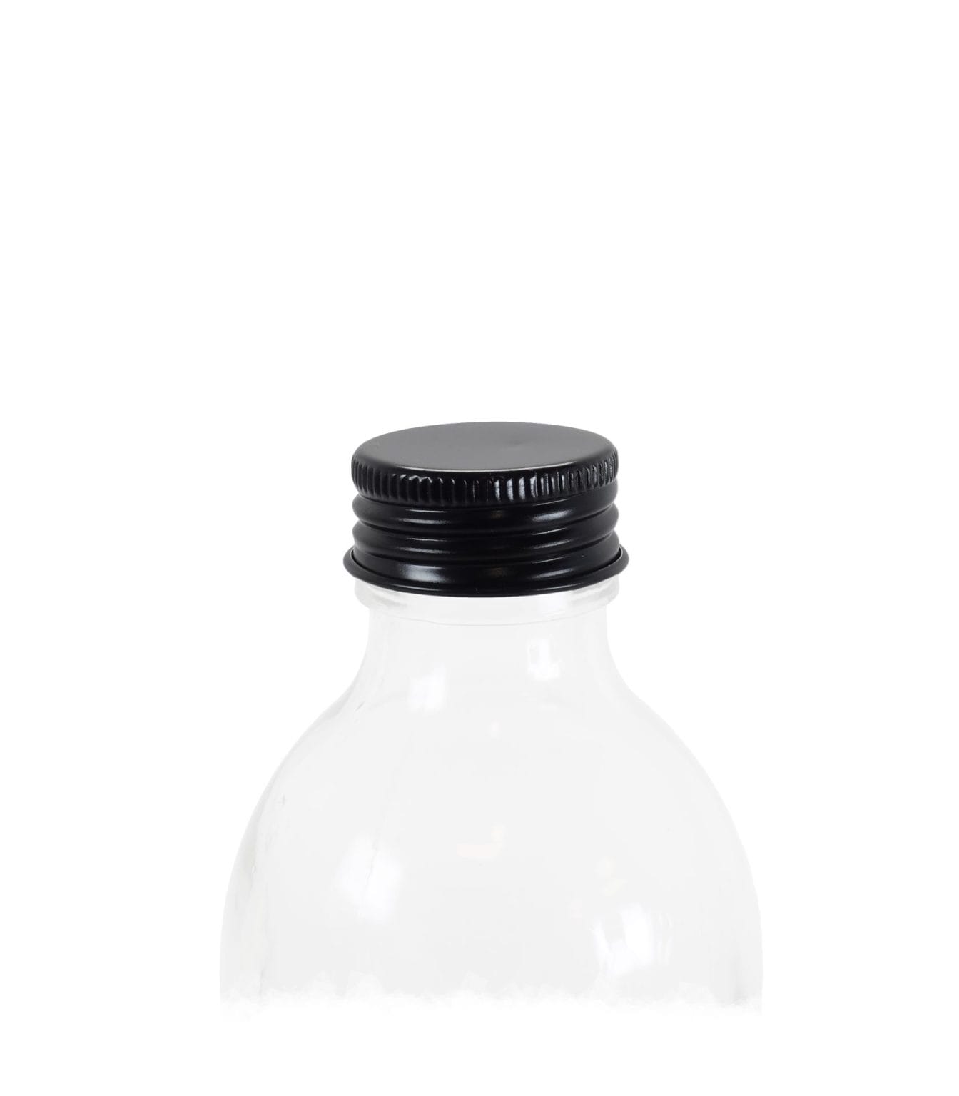 28mm Aluminium Black Cap (100 Pack) – Bonpak