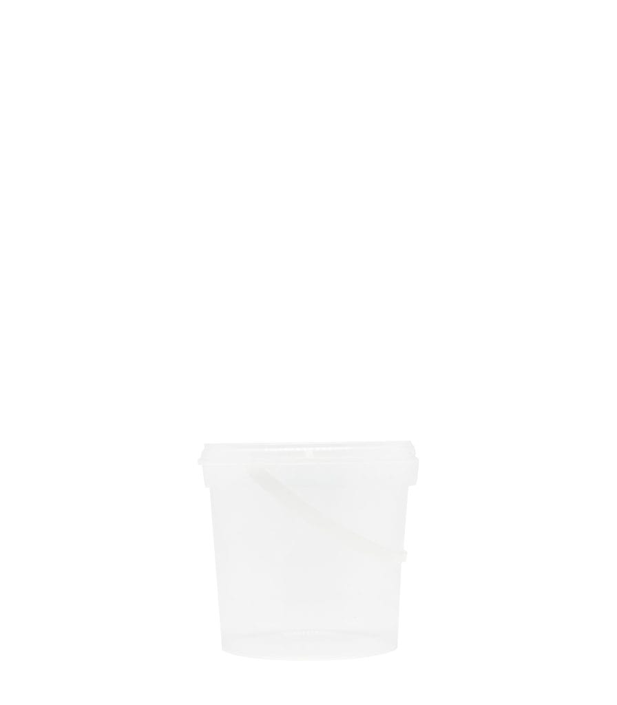 1lt Clear Bucket with Cap (50 Pack) – Bonpak