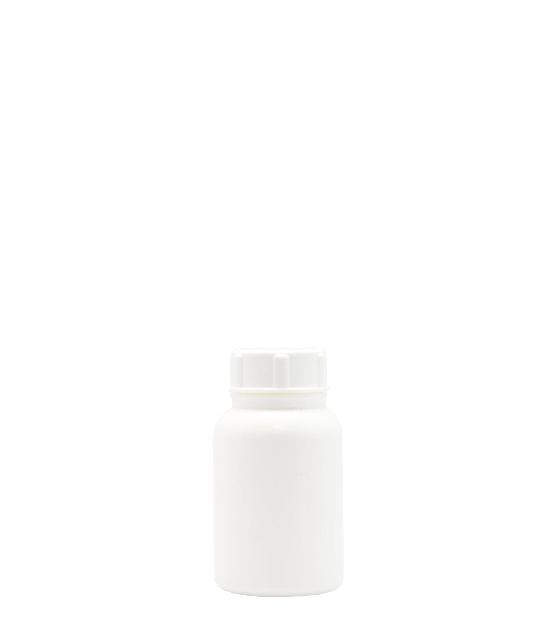 175ml White Plastic Tablet Bottle – Complete with Pressure Seal & Cap ...