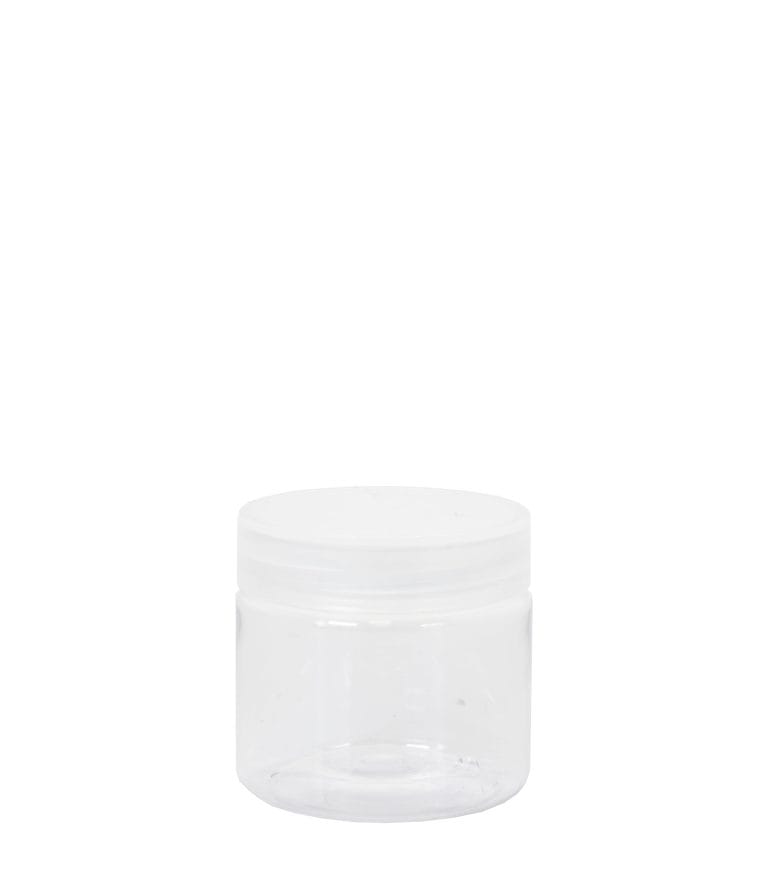 50g Cosmetic PET Jar Complete With Shive & Cap (100 Pack) – Bonpak